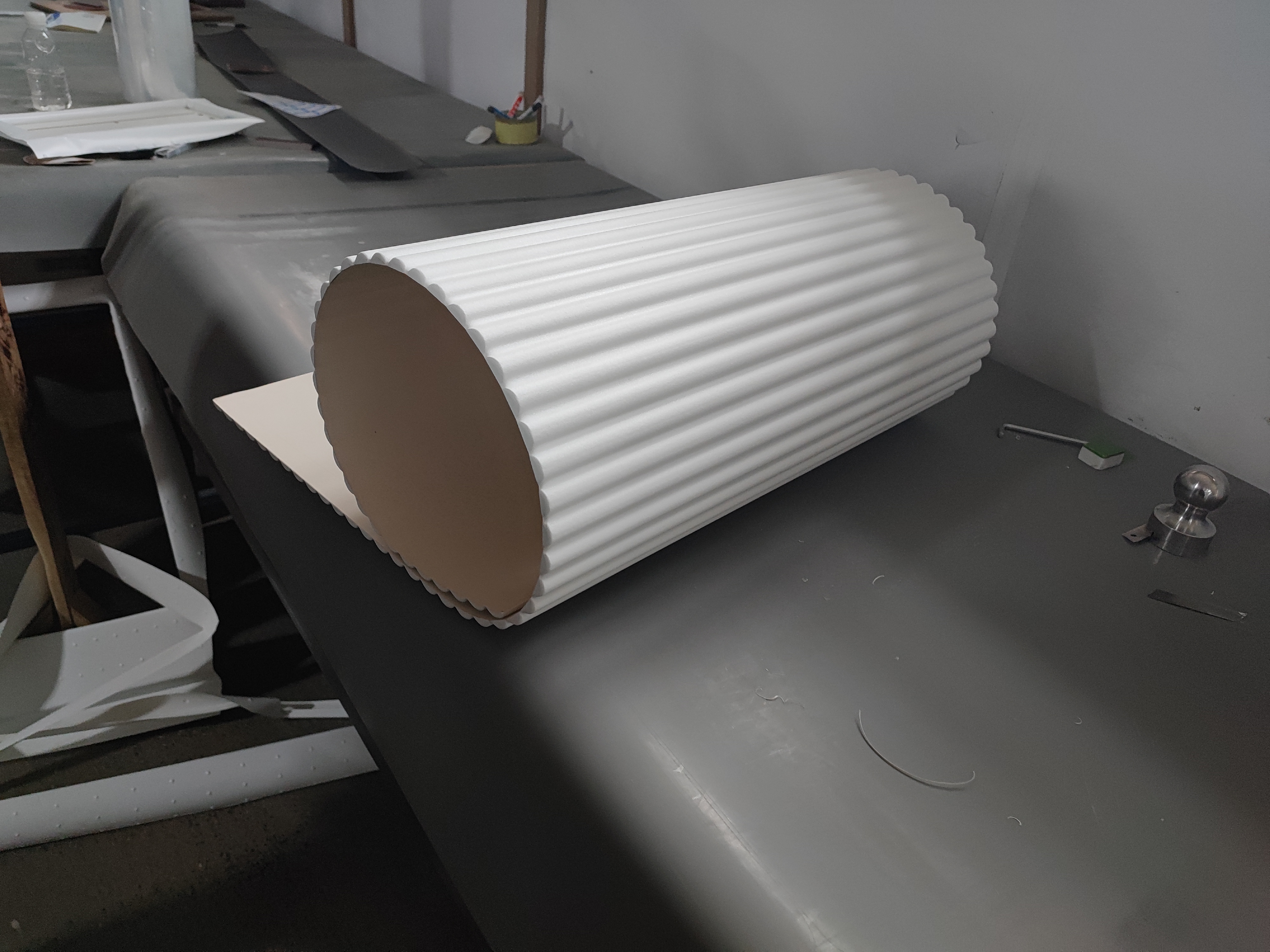 PVC flexible fluted MDF wall panel
