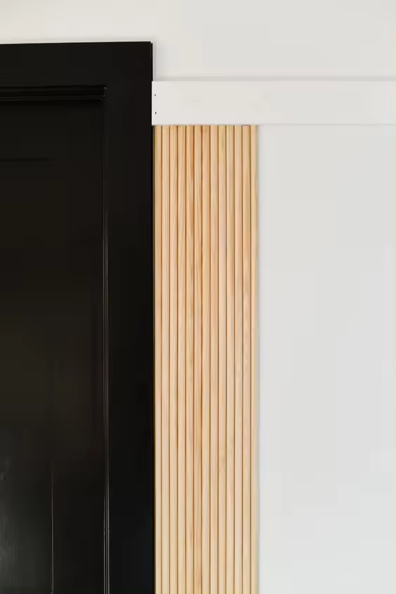Customized Flexible Curved Bendable Bendy Half Round Solid Poplar Wall ...