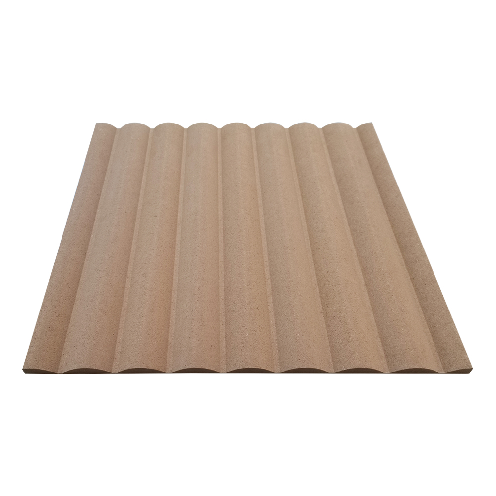 News - Flexible fluted MDF wall panel