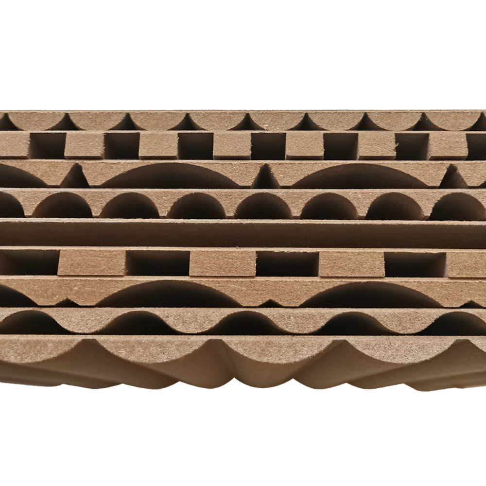 News - Flexible fluted MDF wall panel