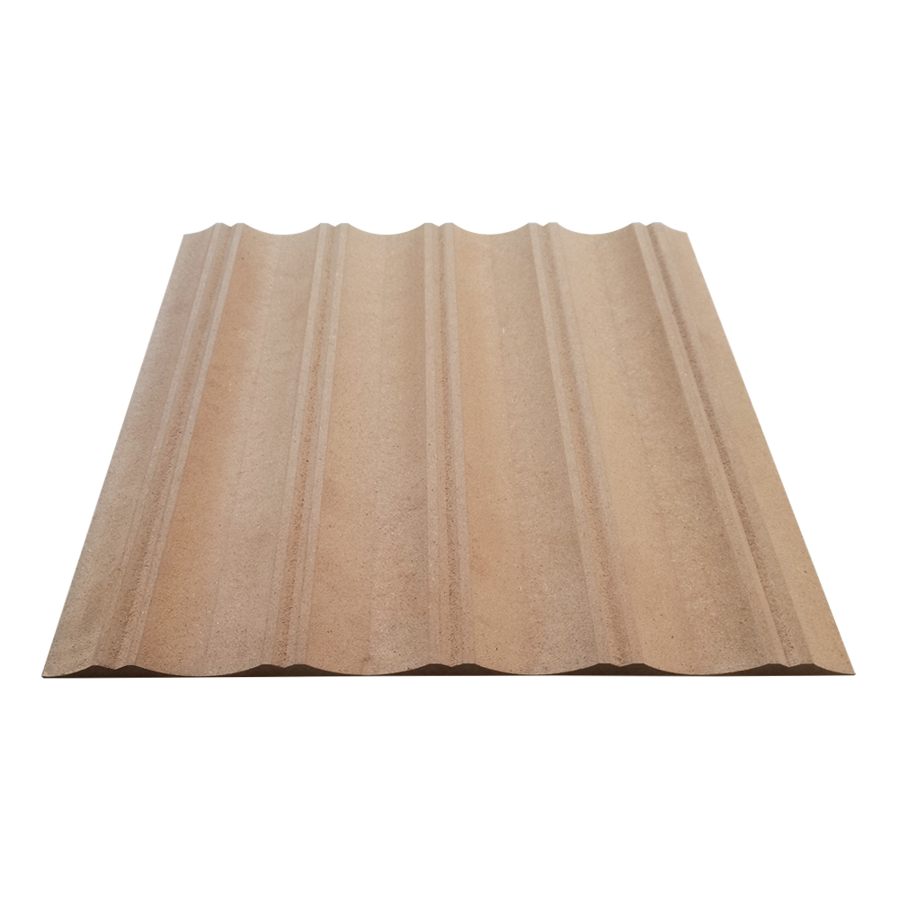 News - Flexible fluted MDF wall panel